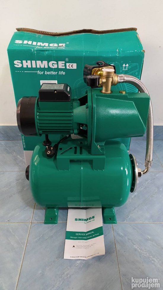 Shimge pumpa za navodnjavanje (Hidrofor) SGJW110 1.1kW - KupujemProdajem