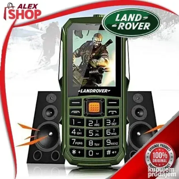 Land Rover terenski mobilni telefon izdržljiv na udarce vlag ...
