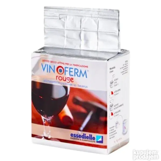 Kvasac za crveno vino 100g - KupujemProdajem