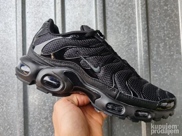 NIKE AIR MAX PLUS TN, Triple Black; Nove Nike Patike - KupujemProdajem