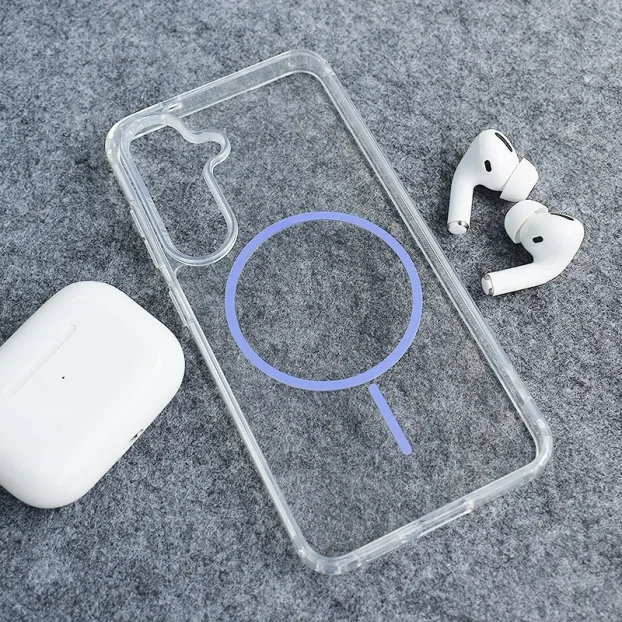 Mag Case Clear Slim za Samsung A26 5G/ A266B ljubicasta - KupujemProdajem