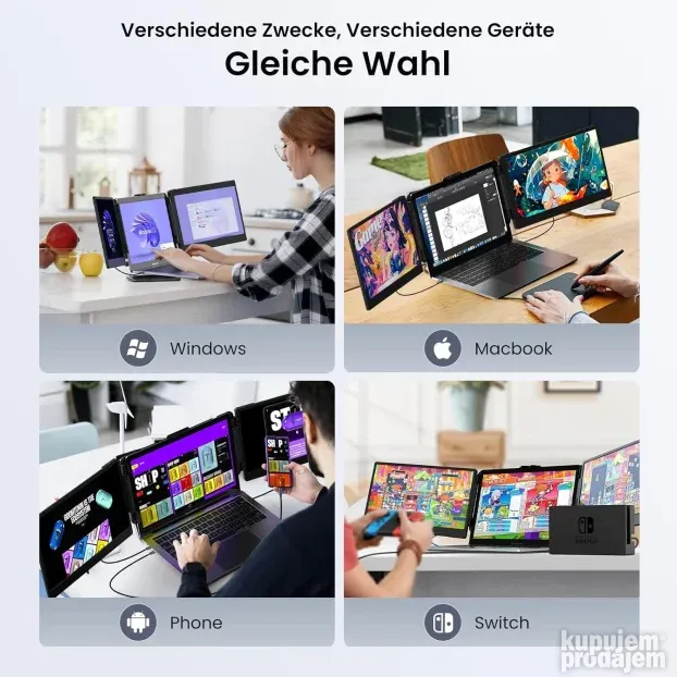 Prenosivi monitori za laptop - KupujemProdajem