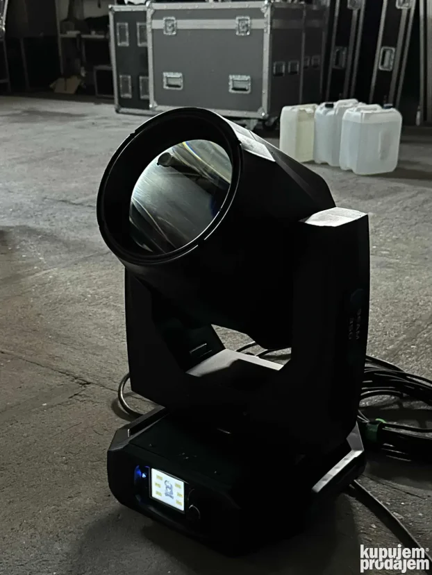 Beam 350w 17R touchscreen (case, kuke, powercon, sajla, dmx ...