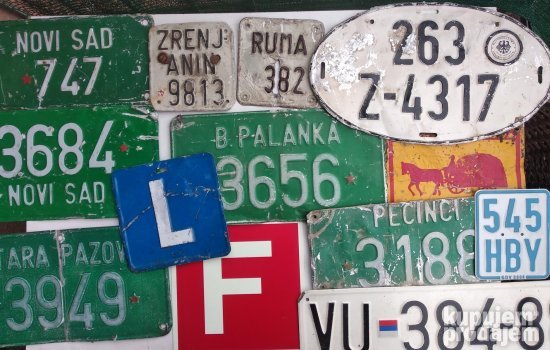 Stare tablice - KupujemProdajem