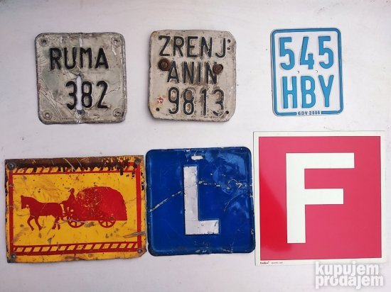 Stare tablice - KupujemProdajem