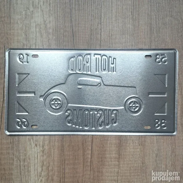 Tablica Hot Rod CUSTOM - KupujemProdajem