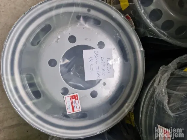 CELICNE FELNE NOVE Iveco zadnje felne diplak 16 coli - KupujemProdajem