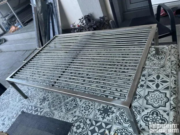 prohrom inox resetka rostilj 60x40 - KupujemProdajem