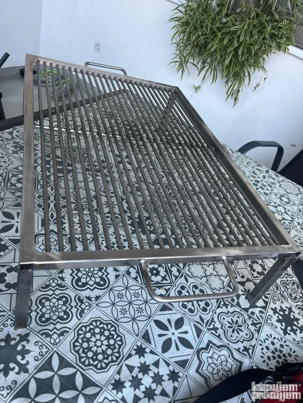 prohrom inox resetka rostilj 60x40 - KupujemProdajem
