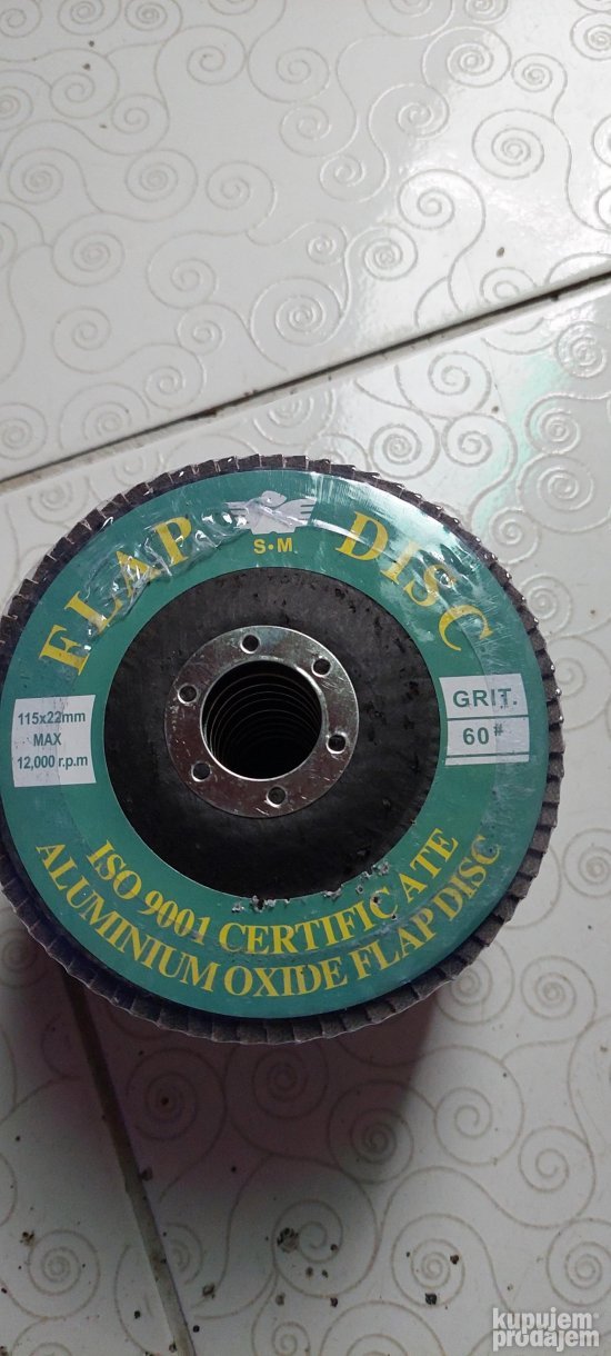 Brusne ploce 60 smirgla kruzna za metal drvo alu - KupujemProdajem