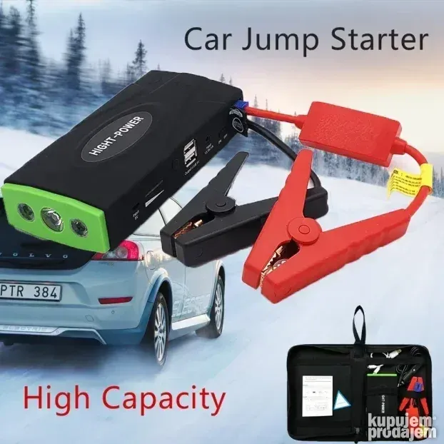Starter za automobile Power Bank Baterija Starter za auto - KupujemProdajem