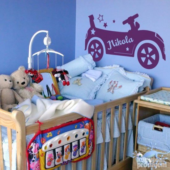 Nalepnice,Stikeri za decu, dečije sobe AUTO - KupujemProdajem