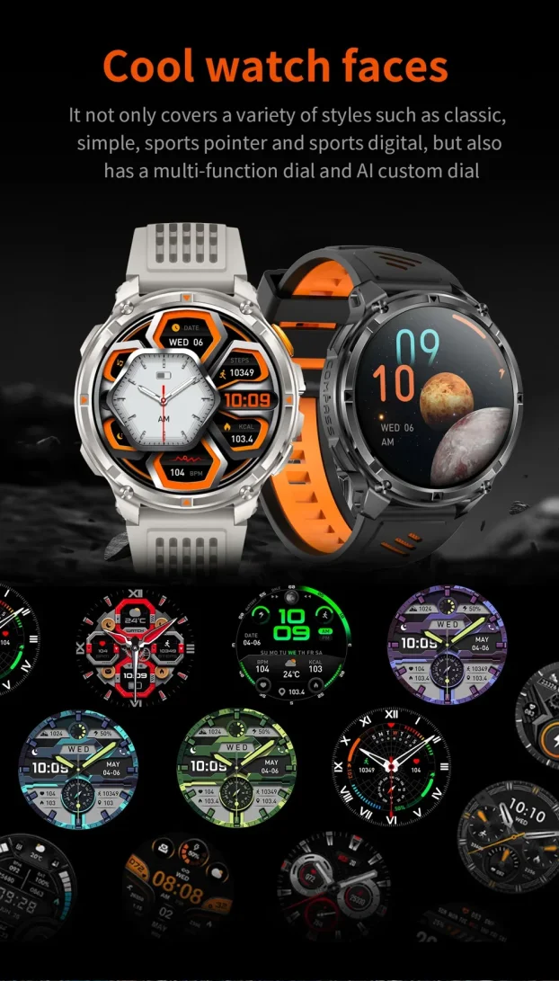 Pametni sat Paearofero HT33 Silver - KupujemProdajem