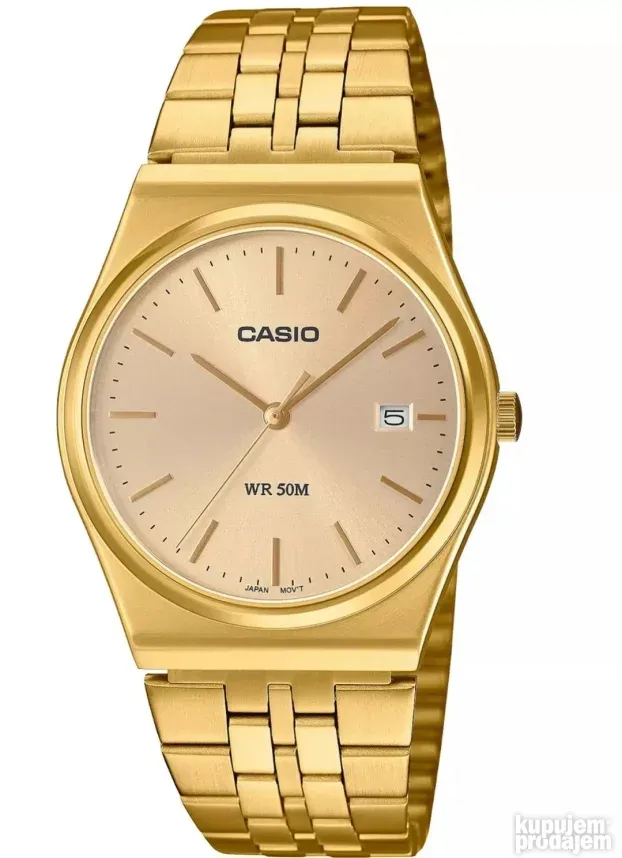 Nov CASIO Sat MTP-B145G-9AVEF Muski Zlatni Sat - KupujemProdajem