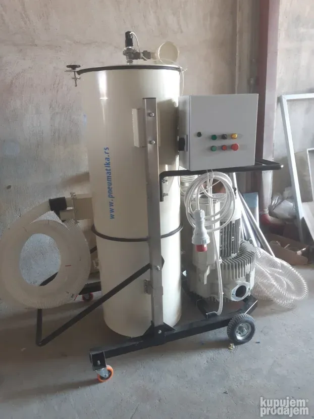 Industrijski usisivac za suvo usisavanje opiljaka - KupujemProdajem