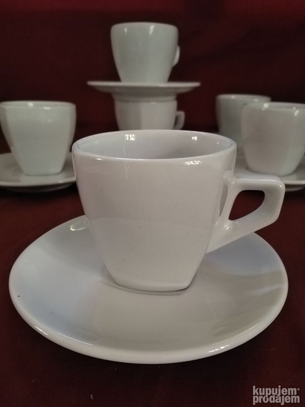 Soljiice za produženi espresso 6 komada komplet - KupujemProdajem