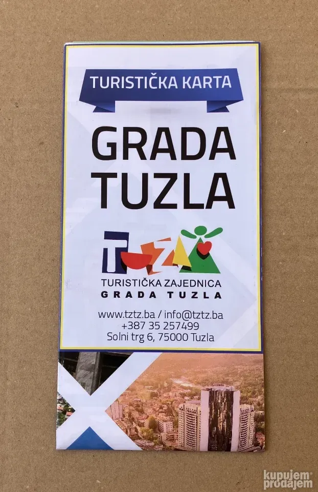MAPA grada TUZLA - KupujemProdajem