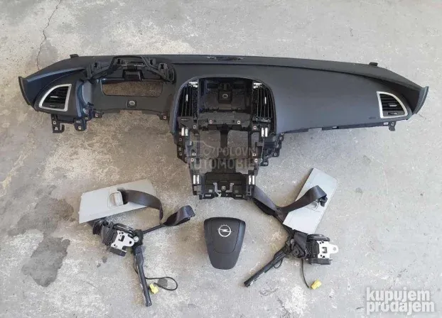 Opel Astra J Tabla Airbag Pistolj Pojas Jastuk - KupujemProdajem