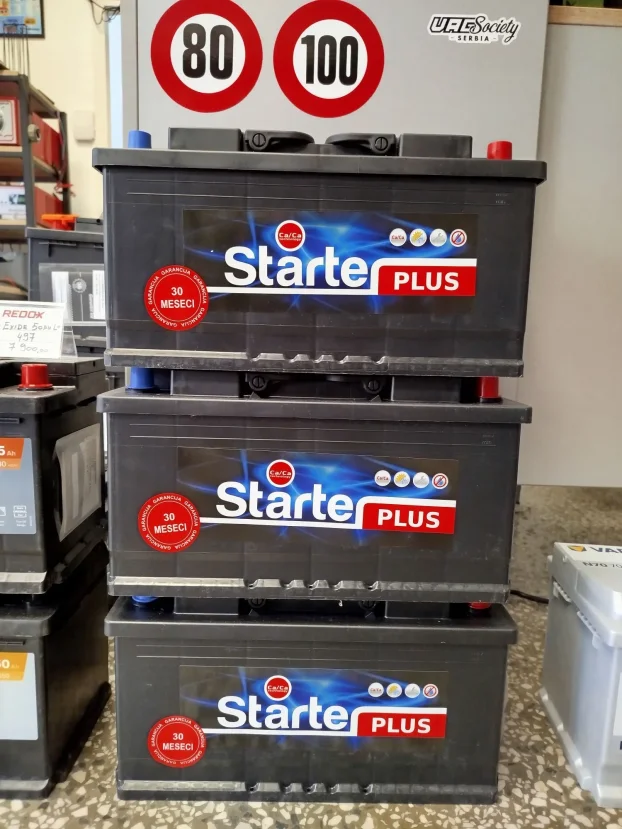 Najjeftiniji akumulatori za traktor 97AH (Starter Plus) - KupujemProdajem