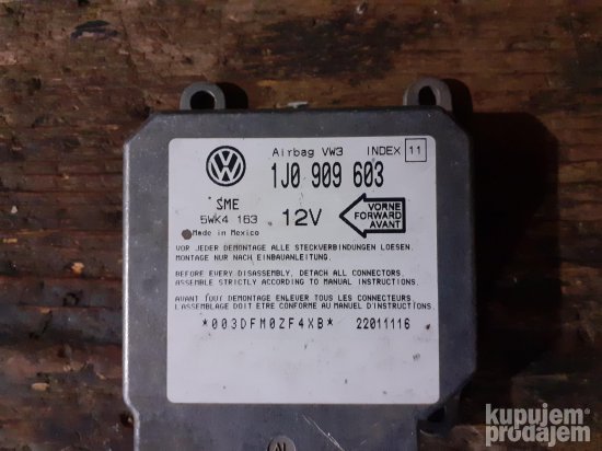 Modul Airbag-a VW,Seat,Ford,Skoda - KupujemProdajem