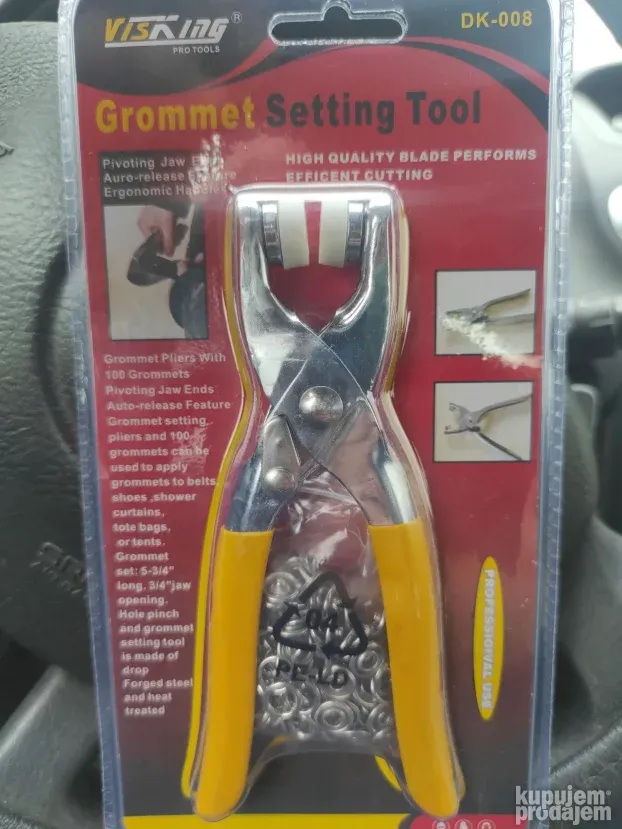 Klešta za drikere Klesta za nitne Set +100 nitni - KupujemProdajem