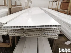 Podprozorske daske-pvc okapnice, klupice potprozorske u boji ...