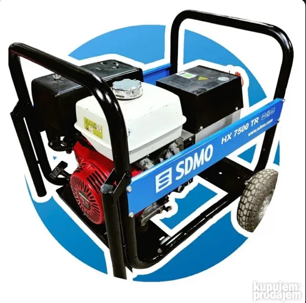 Agregat SDMO Honda HX7500TR Profesionalni - KupujemProdajem