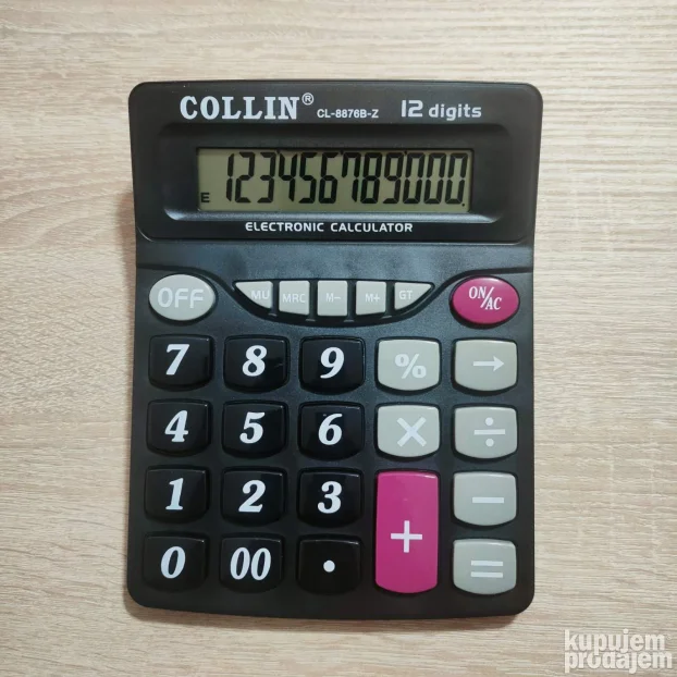 Digitron kalkulator sa velikim čitljivim displejem - KupujemProdajem