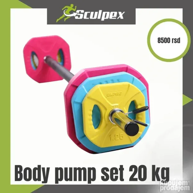 Body pump set profesional - KupujemProdajem