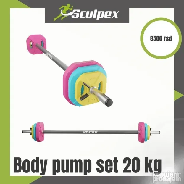 Body pump set profesional - KupujemProdajem