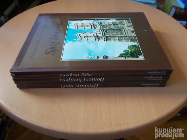 Najlepse gradjevine i prostori sveta - Komplet 3 knjige - KupujemProdajem