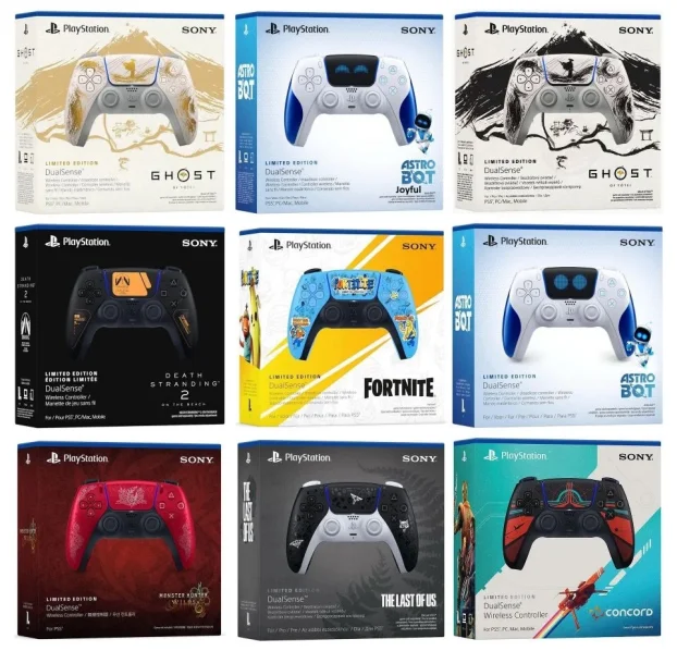 PS5 Dualsense First Light 007 Chroma Teal Fortnite Astrobot ...