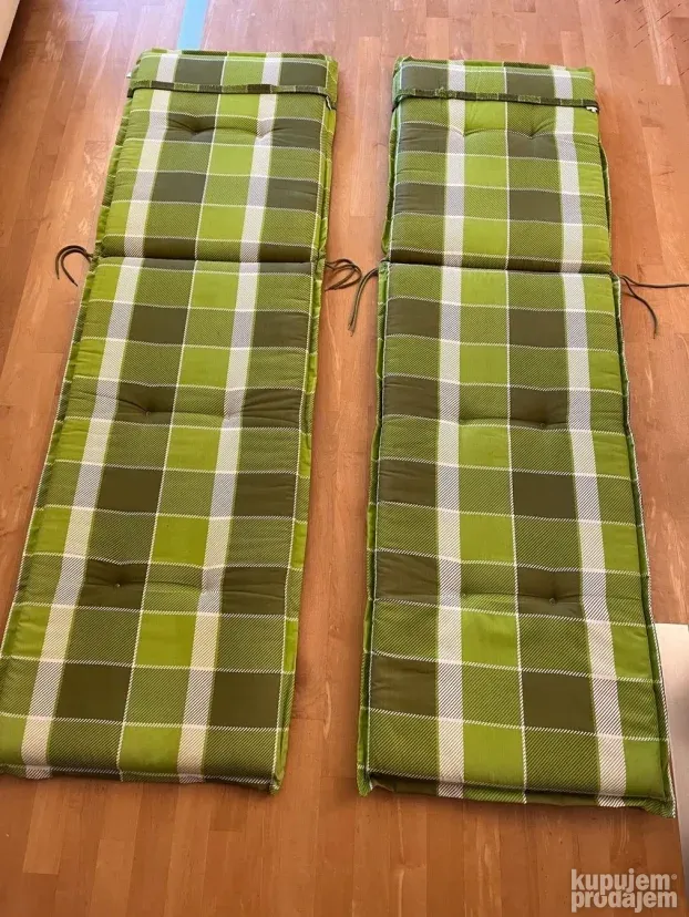 Podmetaci za stolice/lezaljke, jastuci, 2 komada, uvoz CH - KupujemProdajem