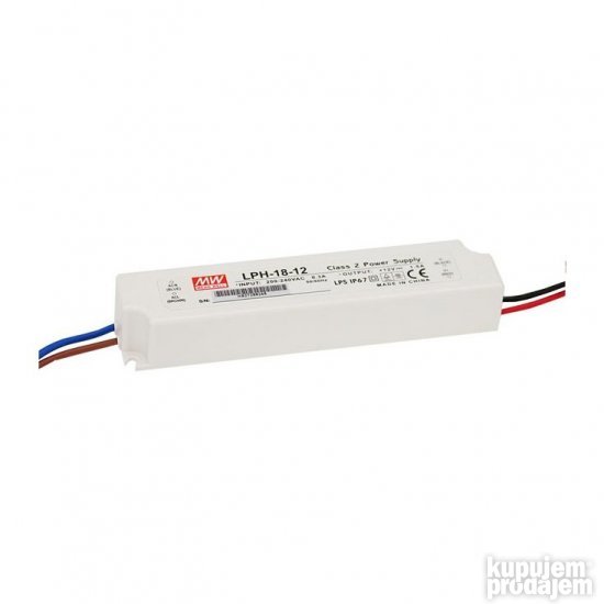 Ispravljač 12V 18W IP67 LPH-18-12 - KupujemProdajem