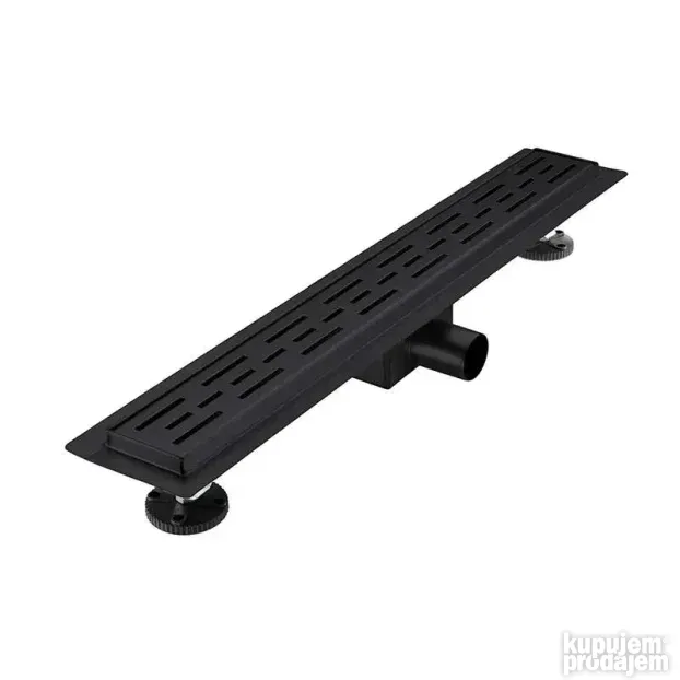 Tuš linijski slivnik ZenFlow MAT CRNI 65cm - KupujemProdajem