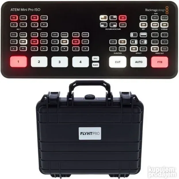 Blackmagic Design ATEM Mini Pro ISO Bundle Video Mixer - KupujemProdajem