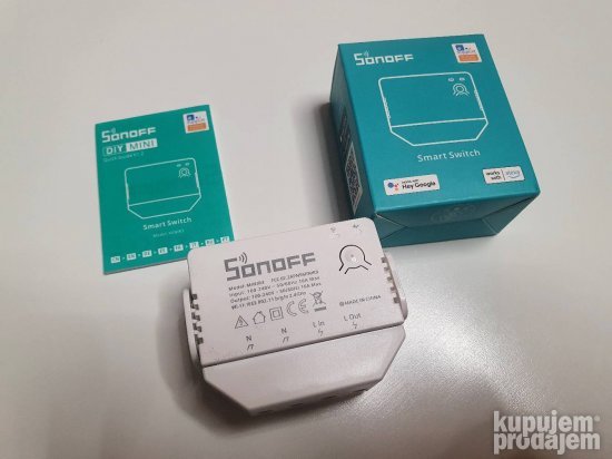 Sonoff MINI R3 16A 3500w wifi smart switch - KupujemProdajem