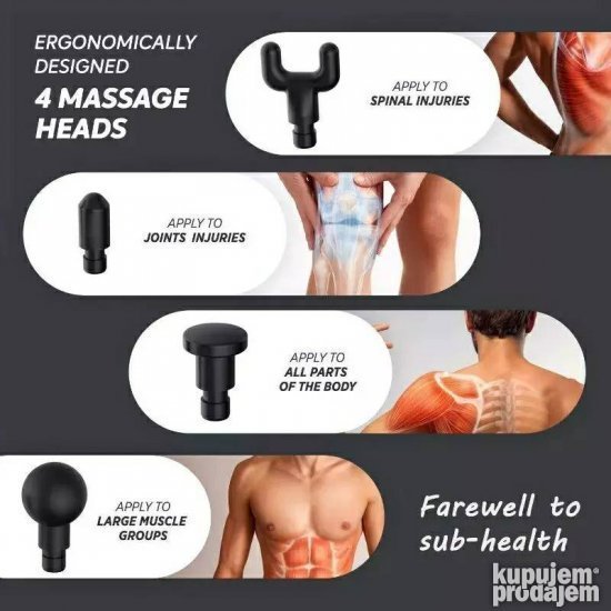 Masazer-Rucni masazer-Fascial Gun-Rucni masazer - KupujemProdajem