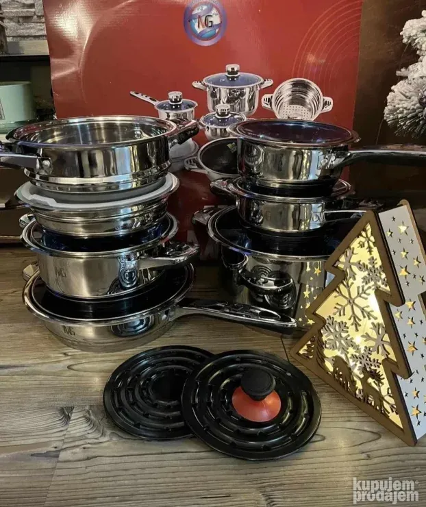 Mg set posudja sa termostatom - KupujemProdajem