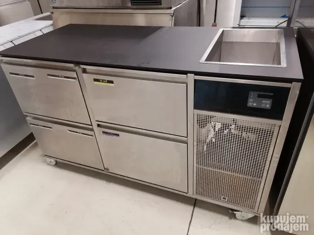 Rashladni barski sto za sank sa sudoperom - KupujemProdajem
