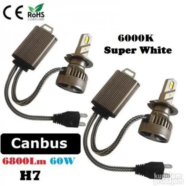H7 led sijalice - NAKATOMI - extra jake - KupujemProdajem