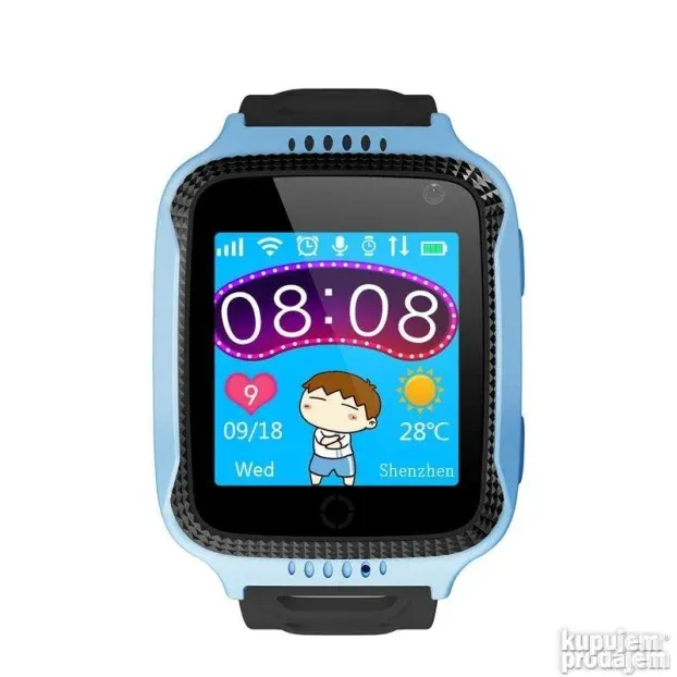 Smart Watch Deciji Pametni Sat GPS Lokator Q528 G900A PLAVI ...