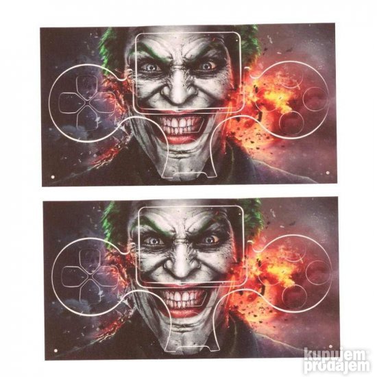 PS4 FAT nalepnice za konzolu i džojstike, više modela - KupujemProdajem