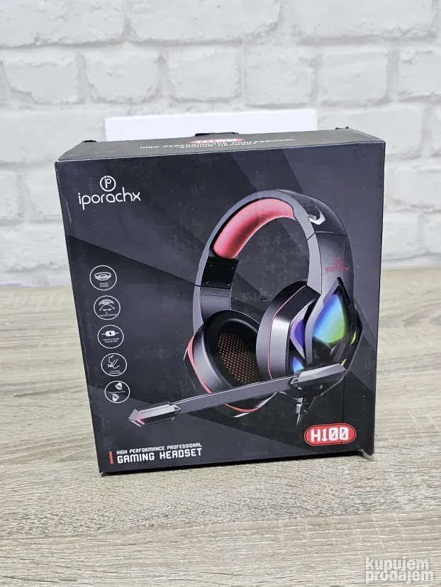 Gejmerske slusalice sa mikrofonom za racunar i konzole - KupujemProdajem