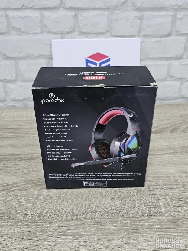 Gejmerske slusalice sa mikrofonom za racunar i konzole - KupujemProdajem