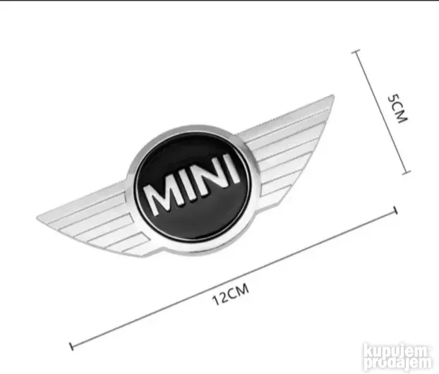 Znak Mini Moris 12cm - KupujemProdajem