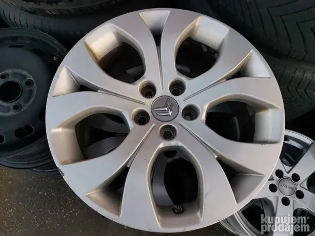 Citroen C5 C6 Aircross alu felne 17 5x108 ORIGINAL Pezo TPMS ...
