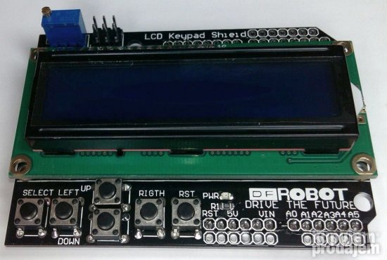 > LCD Keypad Shield za Arduino