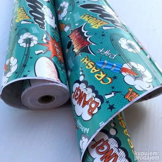 Samolepljive folije - tapete za nameštaj - ŠARENE - KupujemProdajem