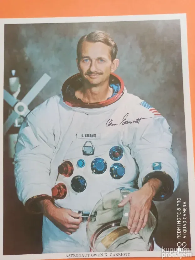 Autogram Owen K.Garriott Nasa Astronaut - KupujemProdajem